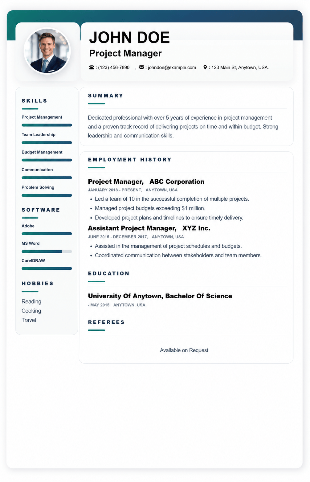 Resume Templates | Professional and ATS-Friendly Resume Designs